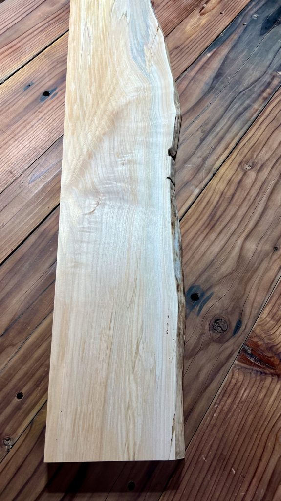 Maple Wood Slab | Live Edge | Kiln Dried - Frison-Logue Hardwoods