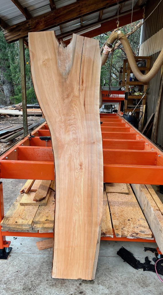 Maple Wood Slab 79" x 23 1/2" x 1 1/4" - Frison-Logue Hardwoods