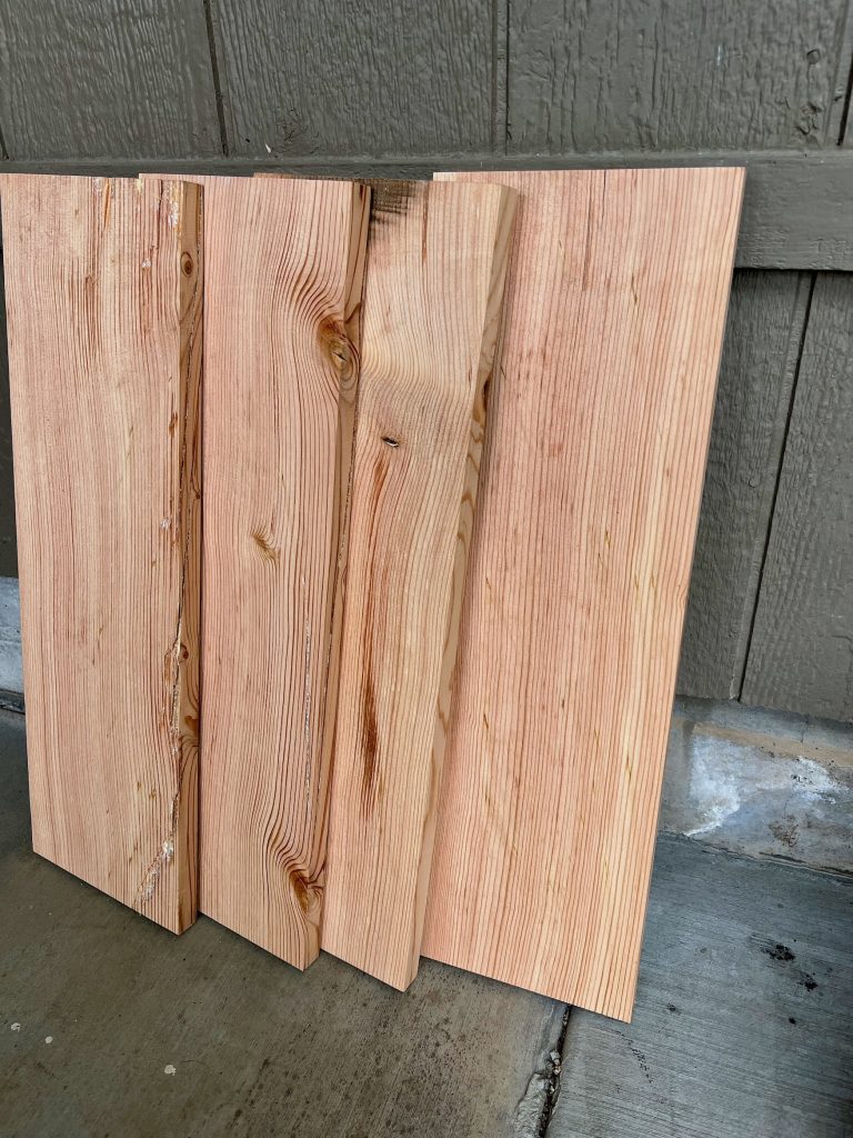 Douglas Fir Boards 24” x 7 1/2” x 7/8” - Frison-Logue Hardwoods