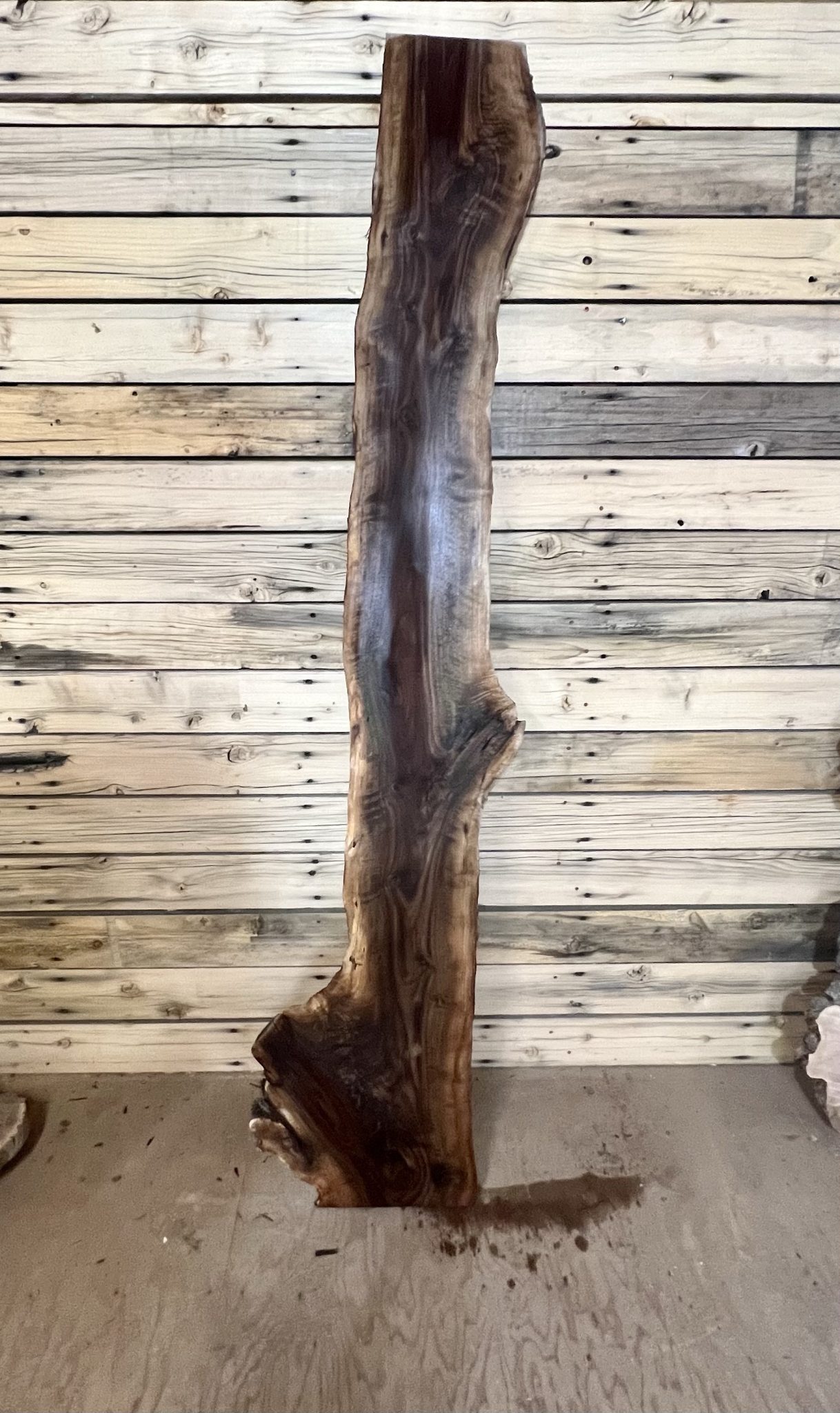 Walnut Wood Slab 83” x 16” x 1 1/4” - Frison-Logue Hardwoods