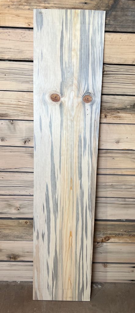 Blue Stain Pine Lumber 59” x 12 7/8” x 7/8” - Frison-Logue Hardwoods